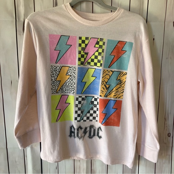 AC/DC | Shirts & Tops | Nwt Kids Acdc Long Sleeves Shirt | Poshmark